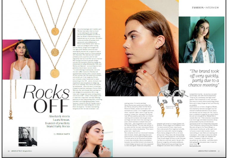 Absolutely Magazine interview – Harry Rocks London